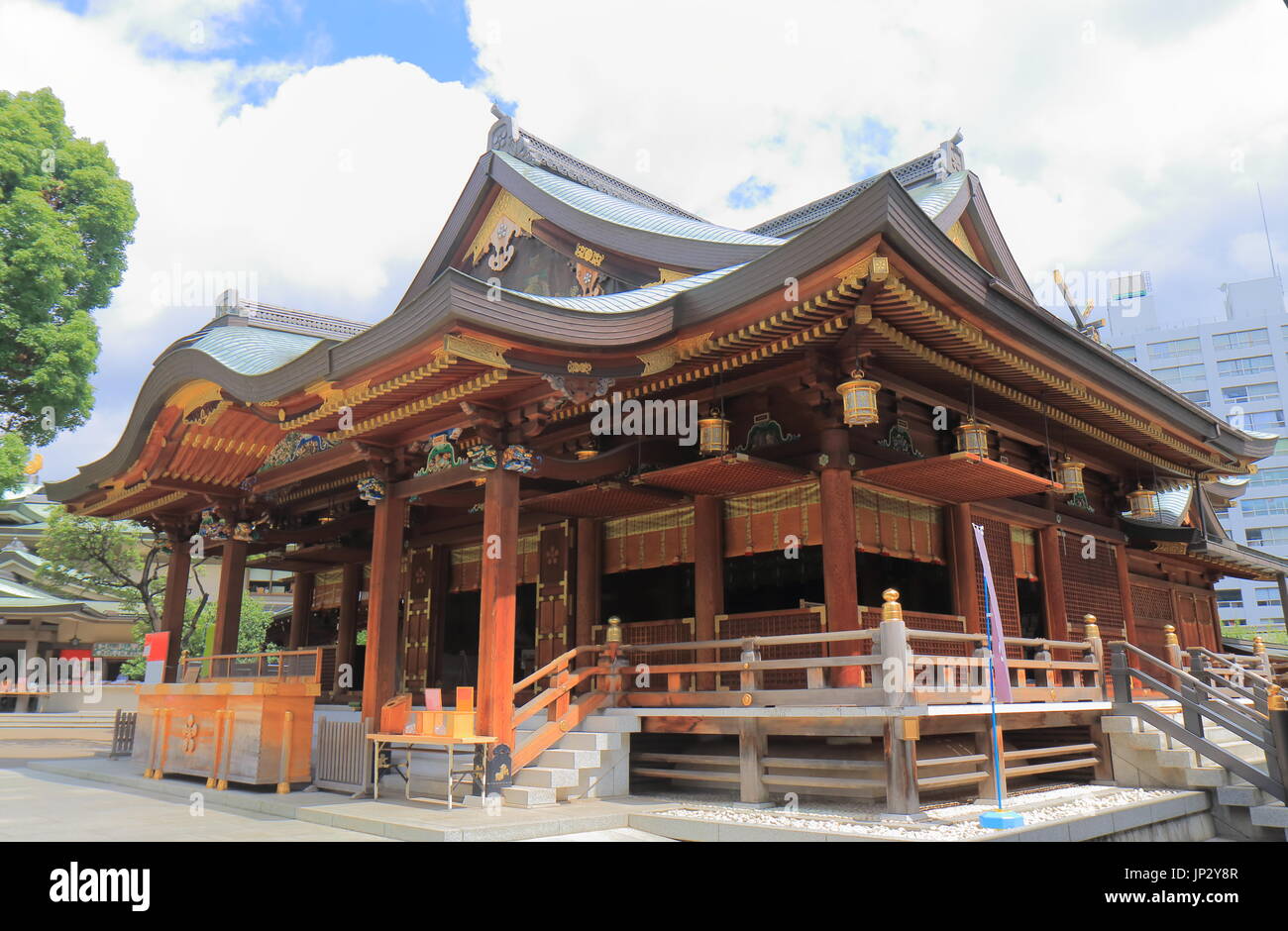 Historical Yushima Tenmangu shrine Tokyo Japan Stock Photo - Alamy