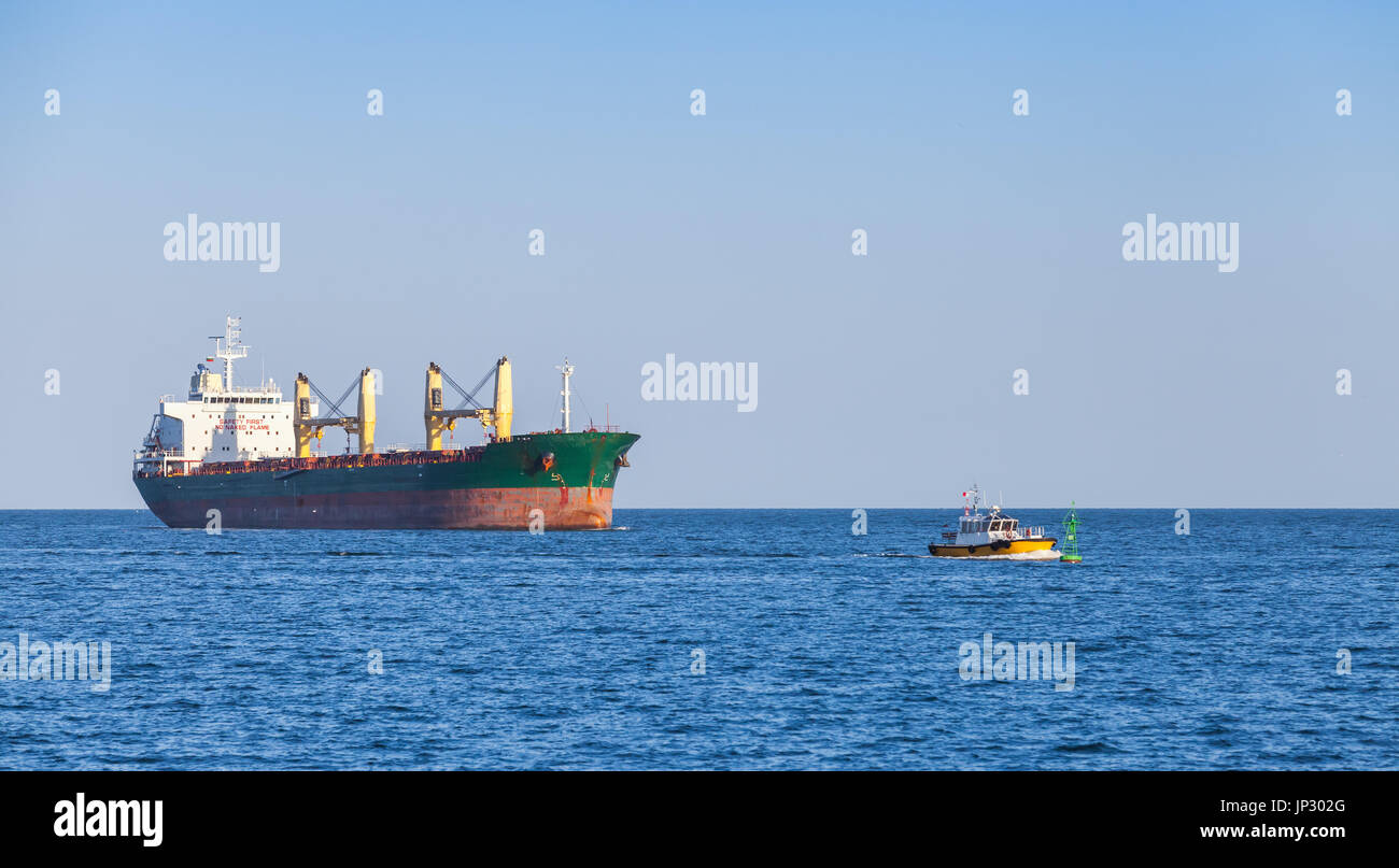 Ship vessel small tanker hi-res stock photography and images - Alamy