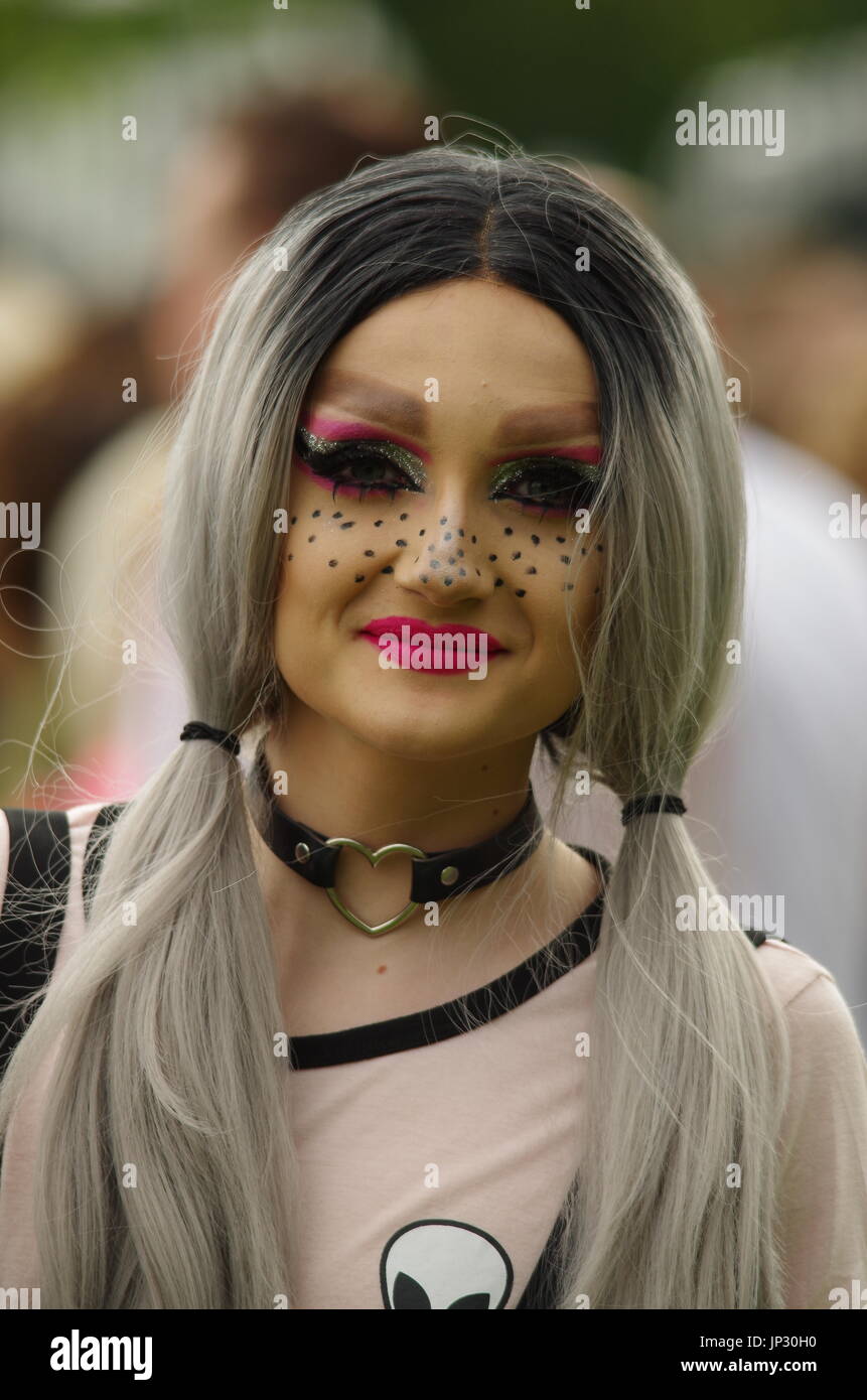 pure sheffield pride lgbt 2017 event Stock Photo - Alamy