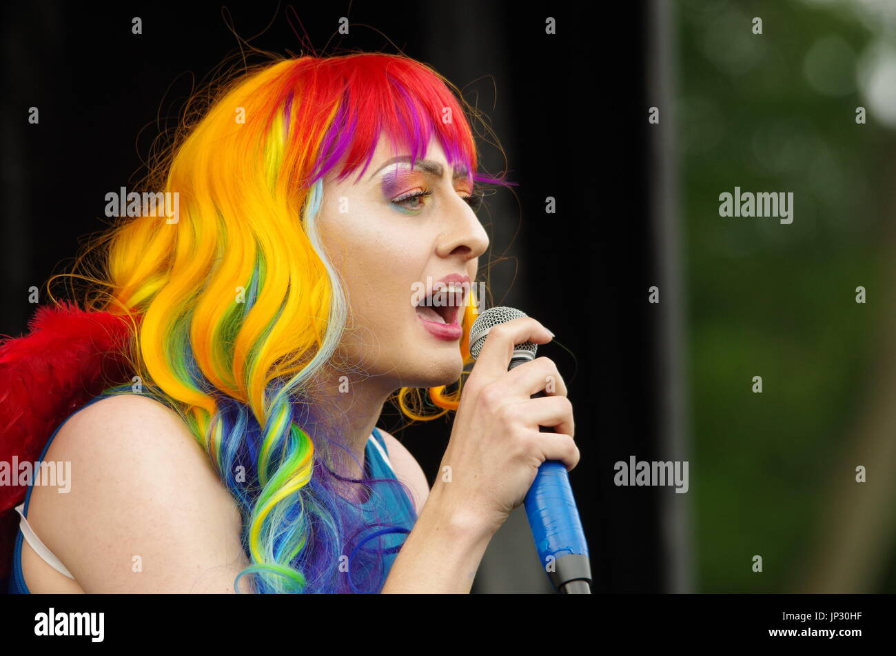 pure sheffield pride lgbt 2017 event Stock Photo - Alamy