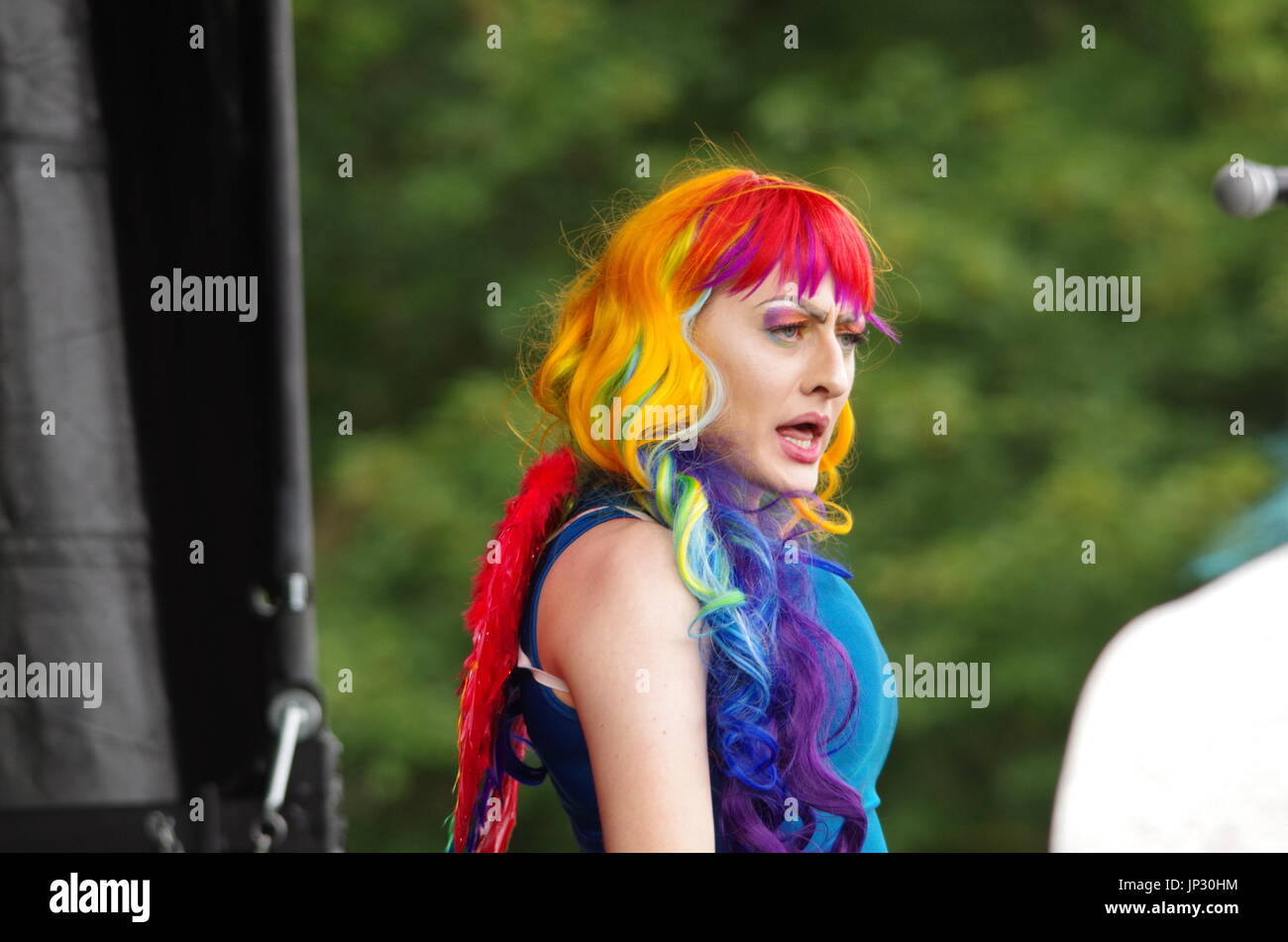 pure sheffield pride lgbt 2017 event Stock Photo - Alamy
