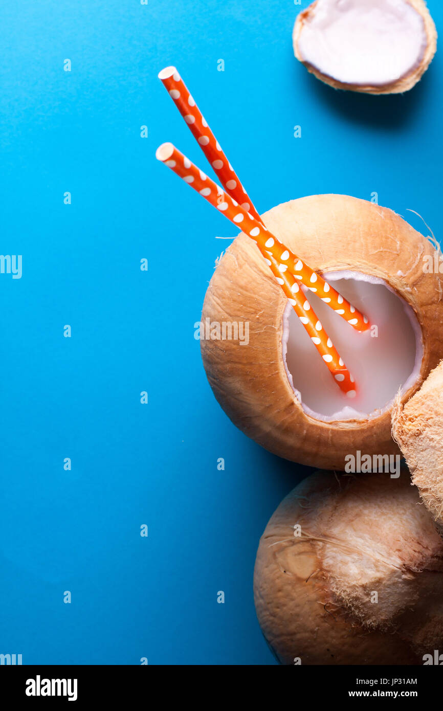 Orange coconuts hi-res stock photography and images - Alamy