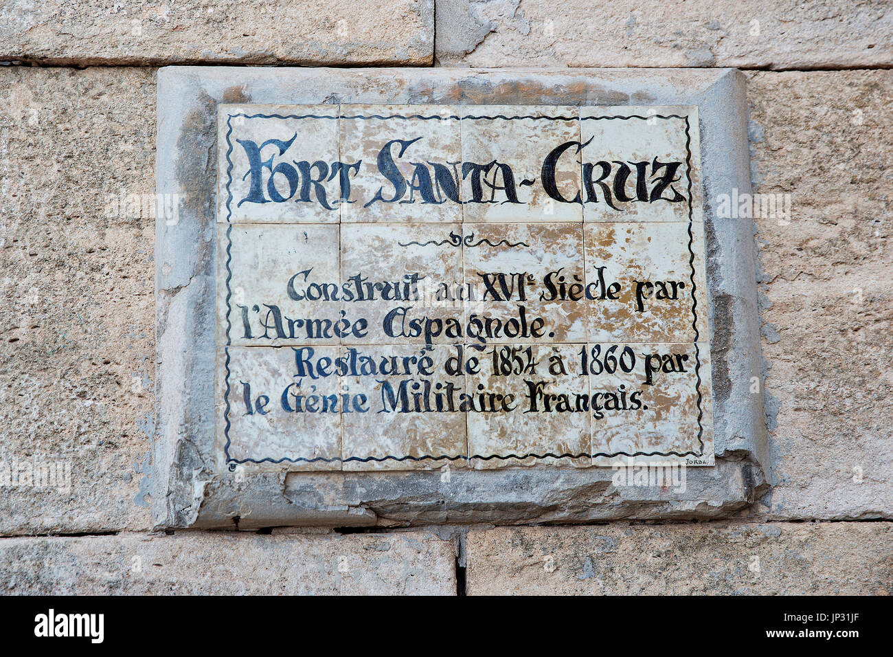 Fort de Santa Cruz, Oran Stock Photo - Alamy