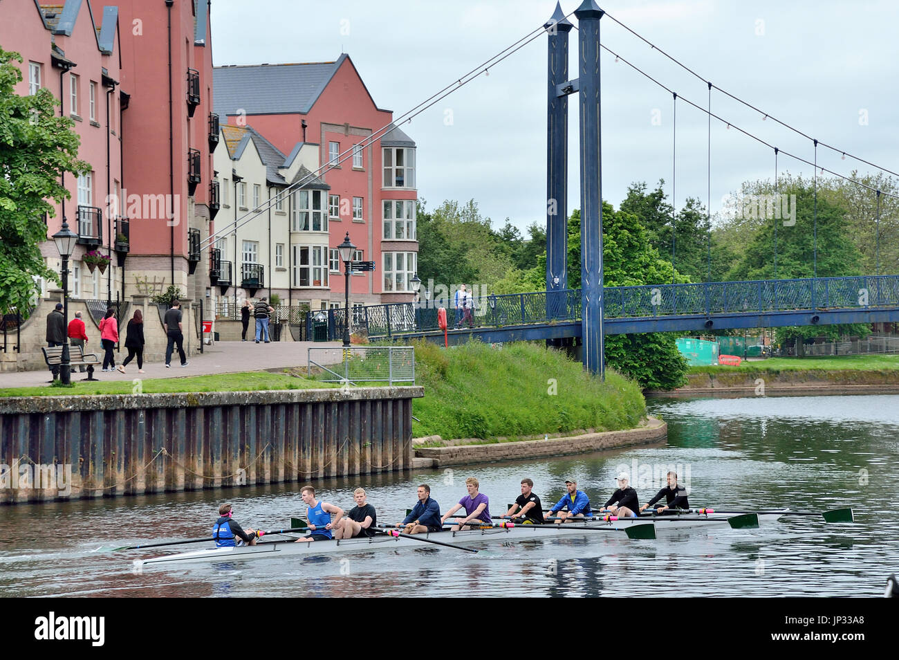 Team of oarsmen and oarswomen hi-res stock photography and images - Alamy
