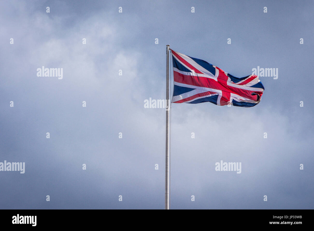 Union jack flag banner hi-res stock photography and images - Alamy
