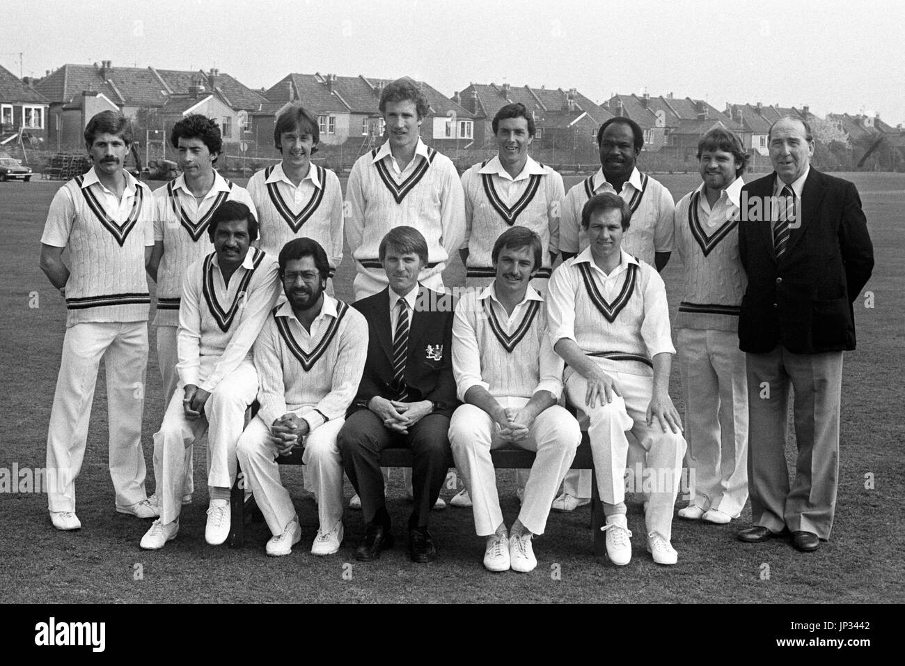 Cricket gloucestershire county cricket team group hi-res stock ...