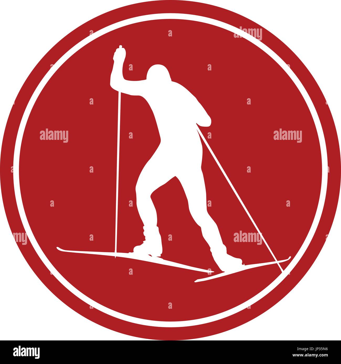 Parallel ski Stock Vector Images - Alamy