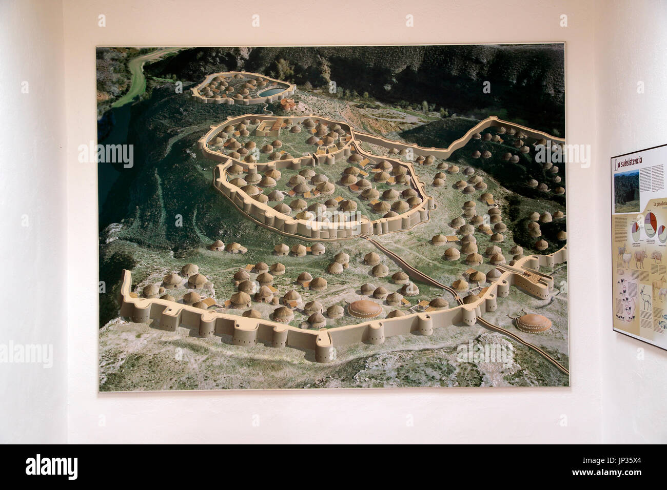 Image of los millares prehistoric settlement hi-res stock photography ...