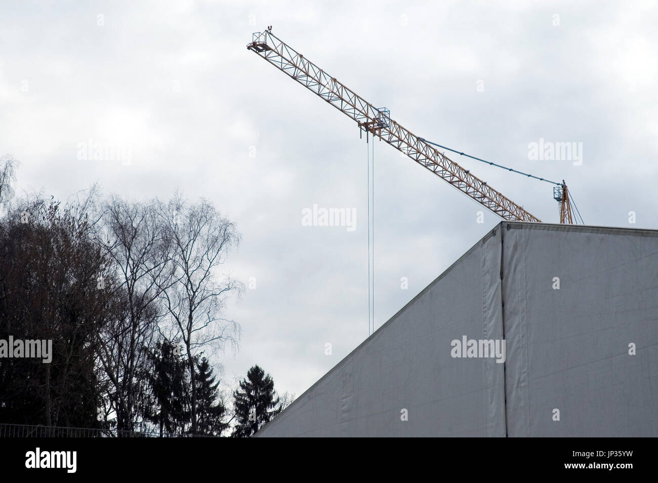Steel lattice jib hi-res stock photography and images - Alamy