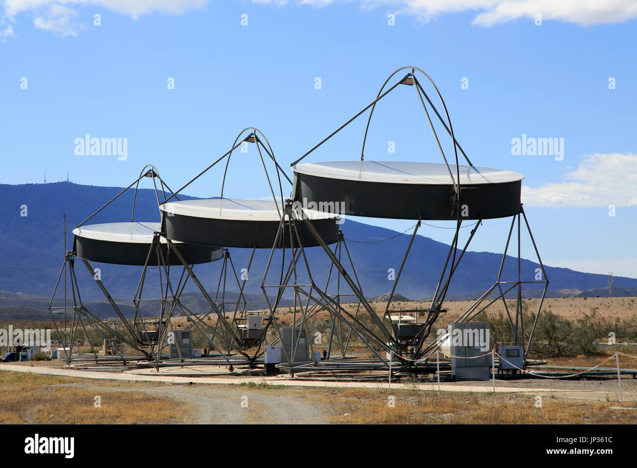Parabolic discs at the solar energy scientific research centre ...