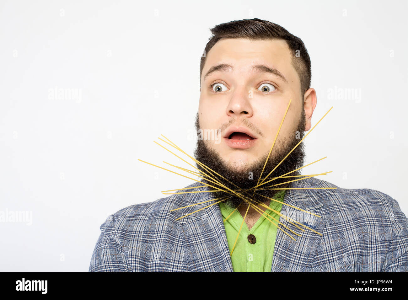 Bearded man cook in hi-res stock photography and images - Alamy