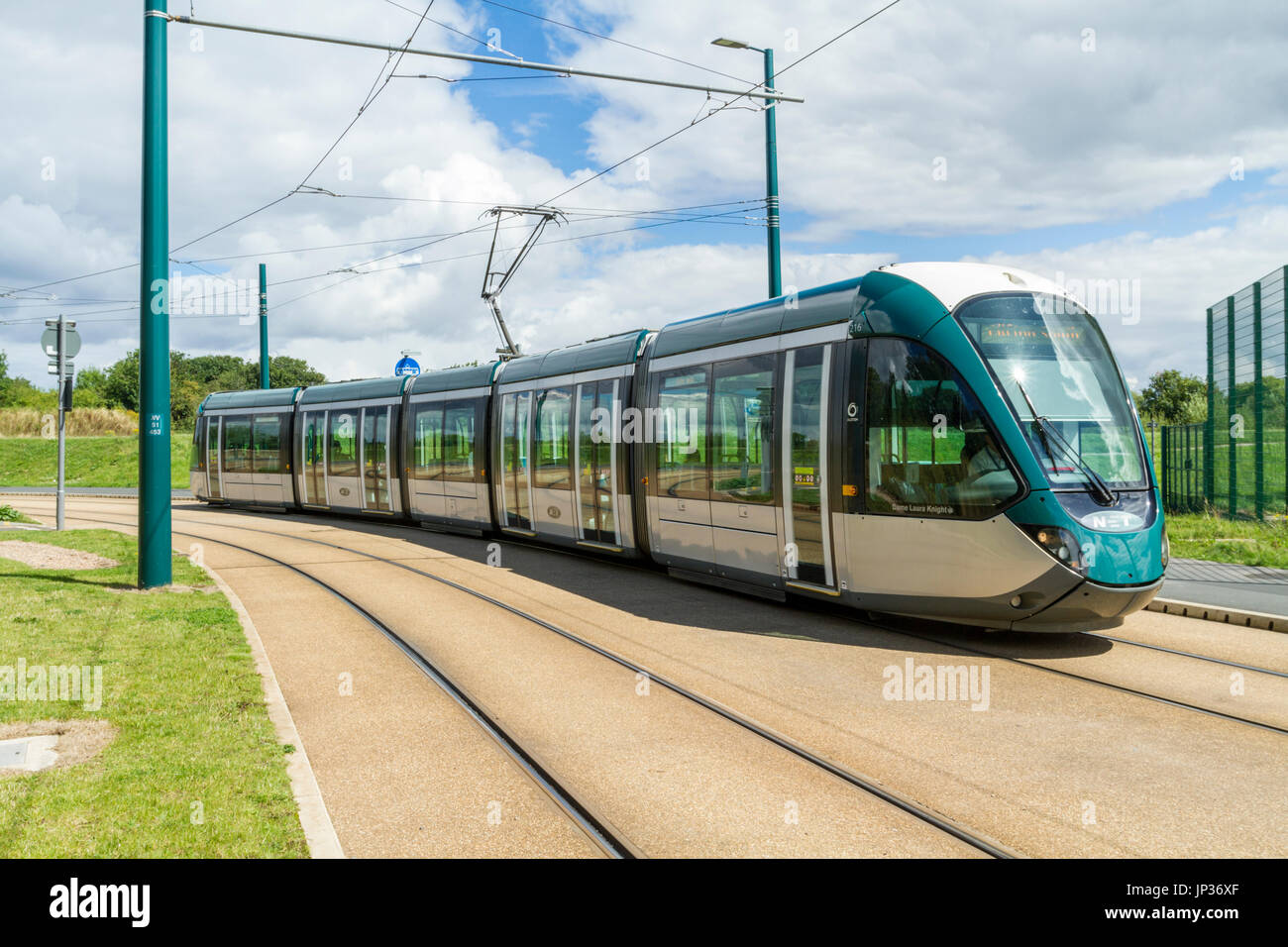 Nottingham trams hi-res stock photography and images - Alamy