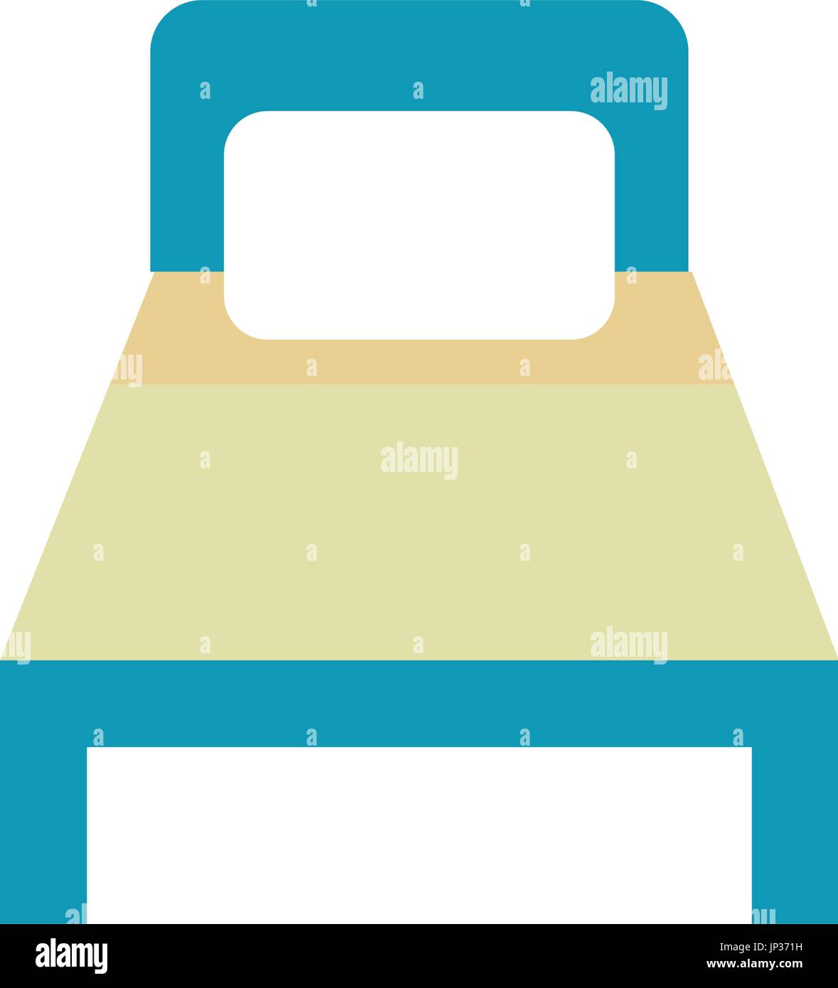 bed hotel isolated icon Stock Vector Image & Art - Alamy