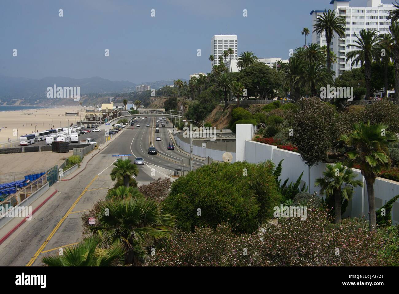 Pacific coast highway santa monica hi-res stock photography and images ...