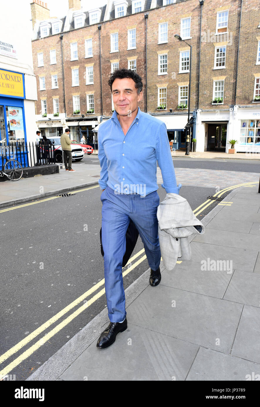 Andre Balazs out and about Featuring: Andre Balazs Where: London ...