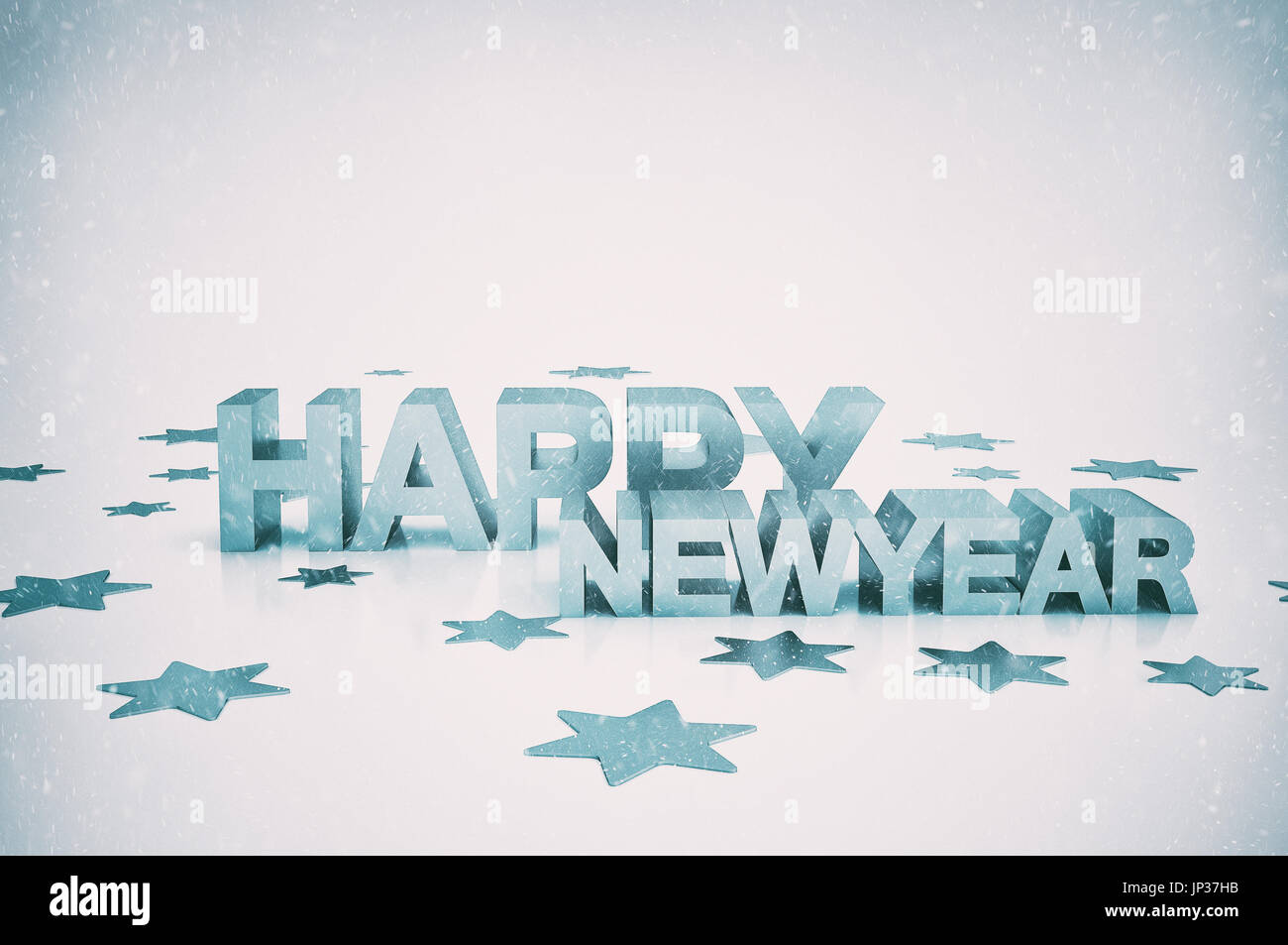 Happy new year. High resolution 3d illustration Stock Photo - Alamy