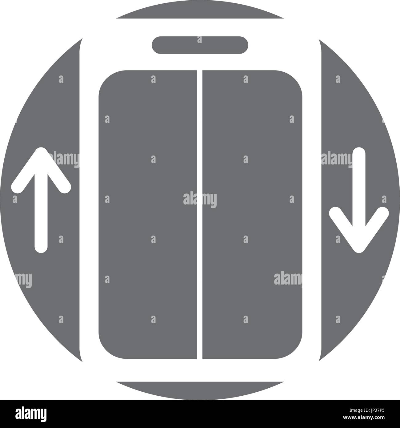 Elevator Pictogram High Resolution Stock Photography and Images - Alamy