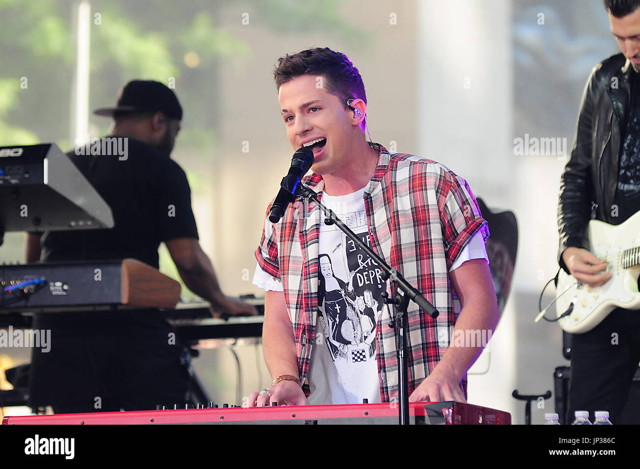 Charlie Puth Performs on the 'Today' show Featuring: Charlie Puth Where ...