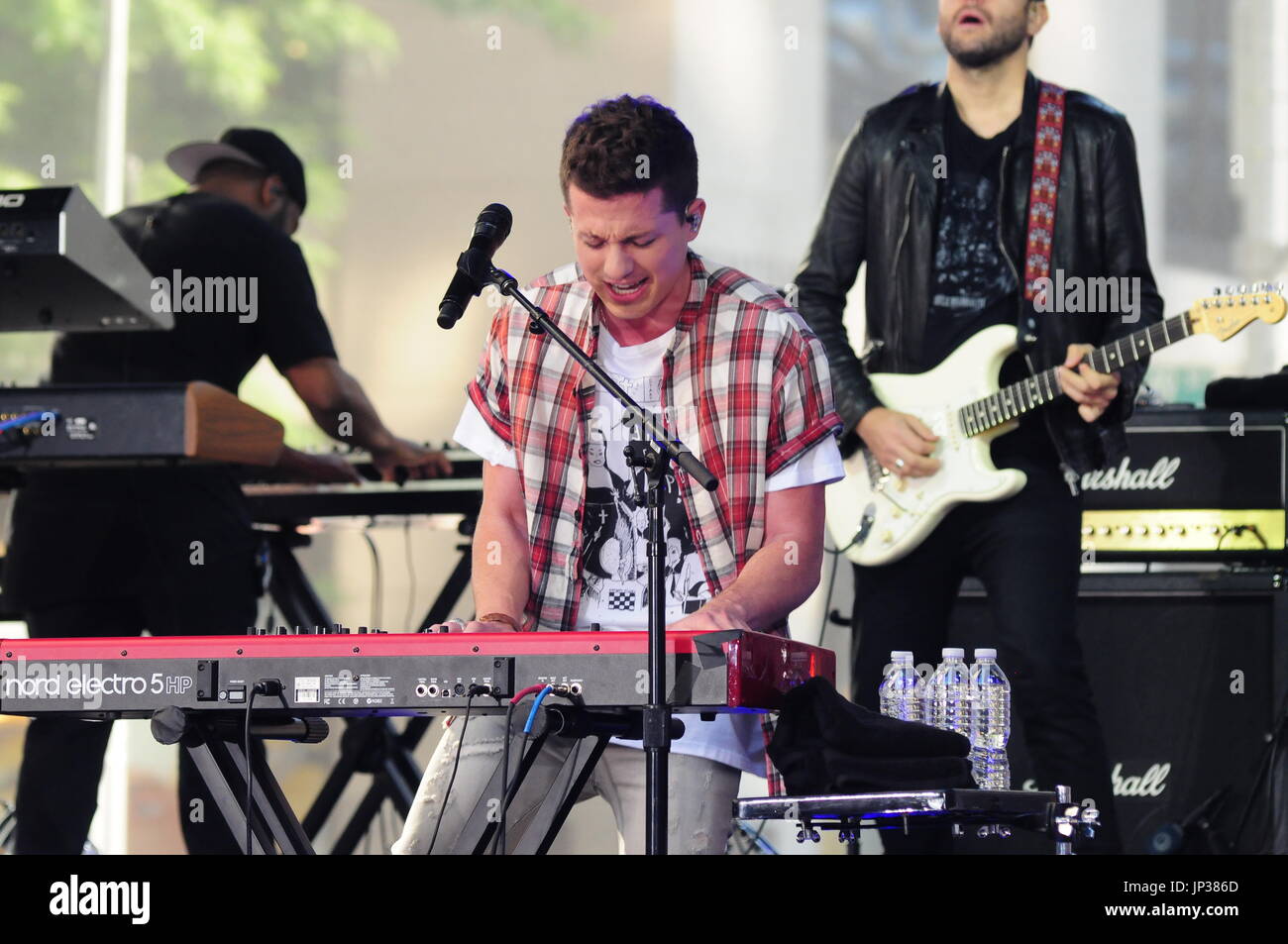 Charlie Puth Performs on the 'Today' show Featuring: Charlie Puth Where ...