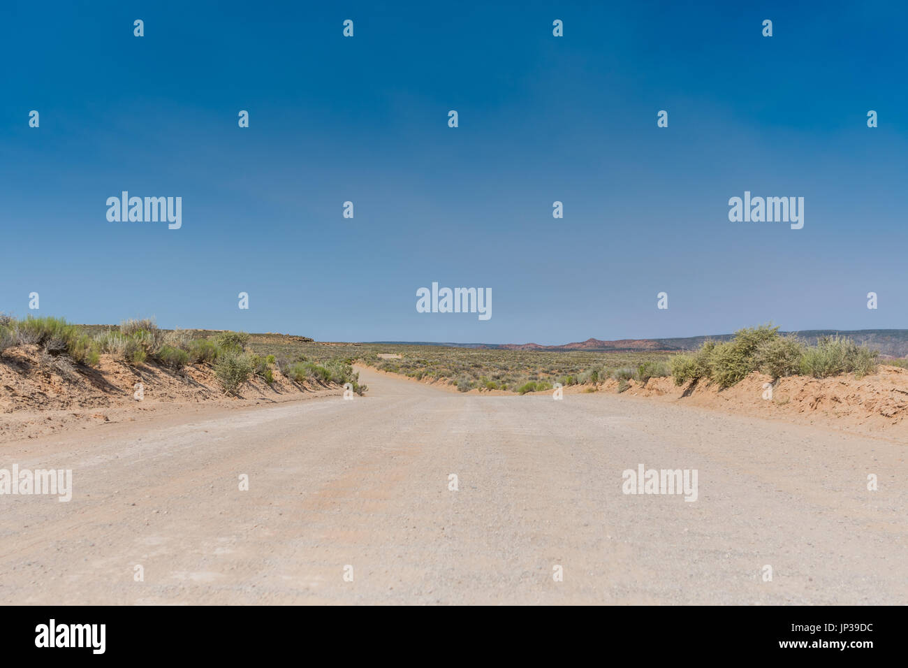 Desert dirt road low angle hi-res stock photography and images - Alamy