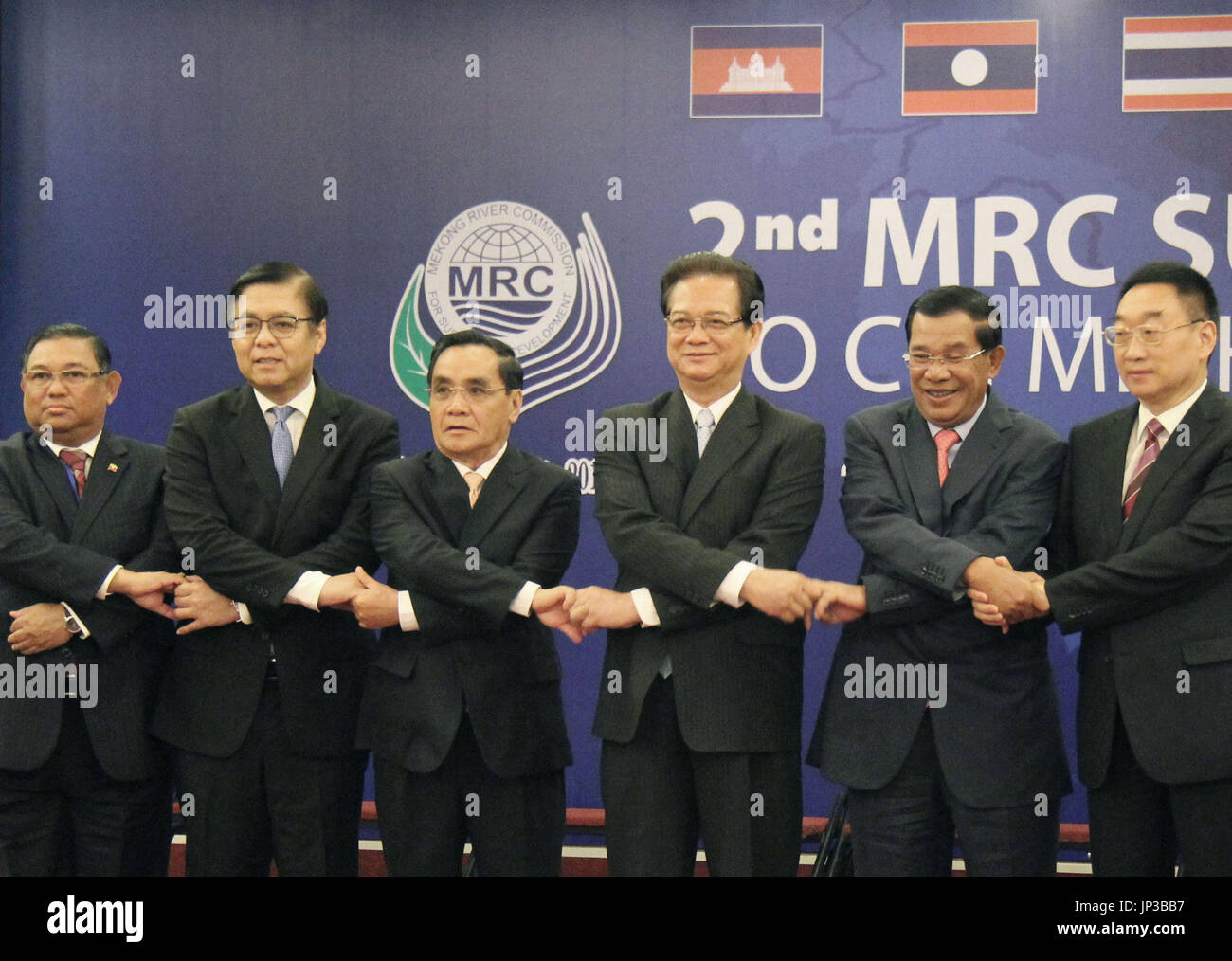 HO CHI MINH CITY, Vietnam - Leaders of the Mekong River Commission ...