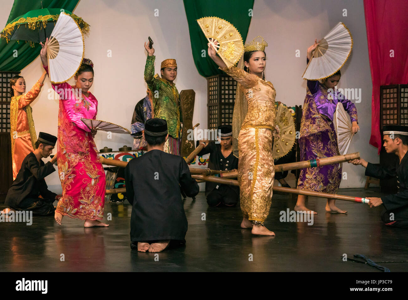 Cultural show at Nayong Pilipino, Angeles City, Pampanga, Philippines ...