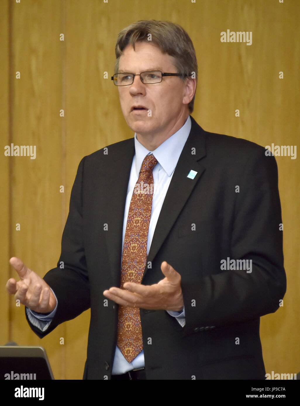 TOKYO, Japan - Christopher Briggs, secretary general of the Ramsar ...