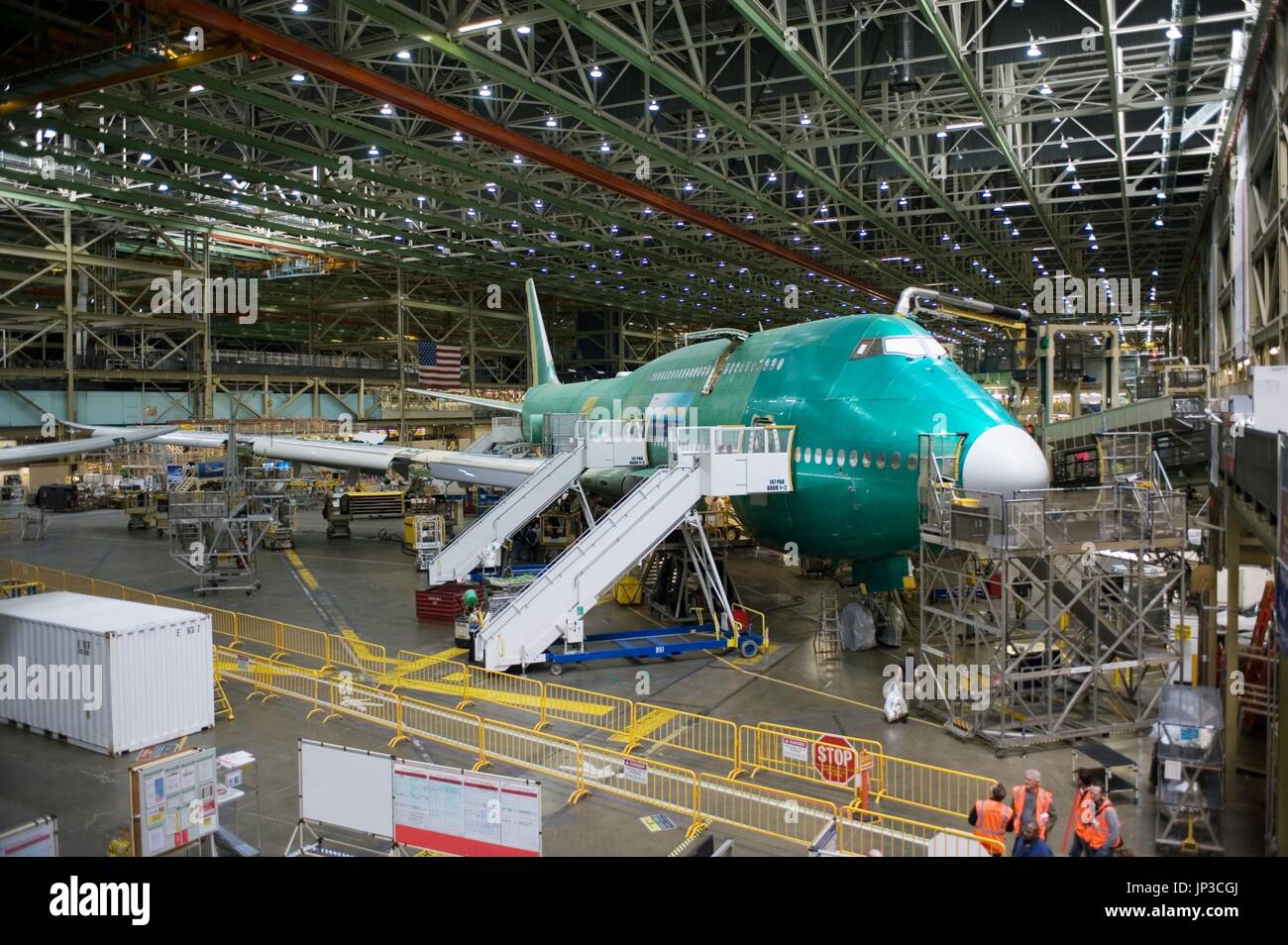 SEATTLE, United States - The Boeing 747-8, the newest model of the U.S ...