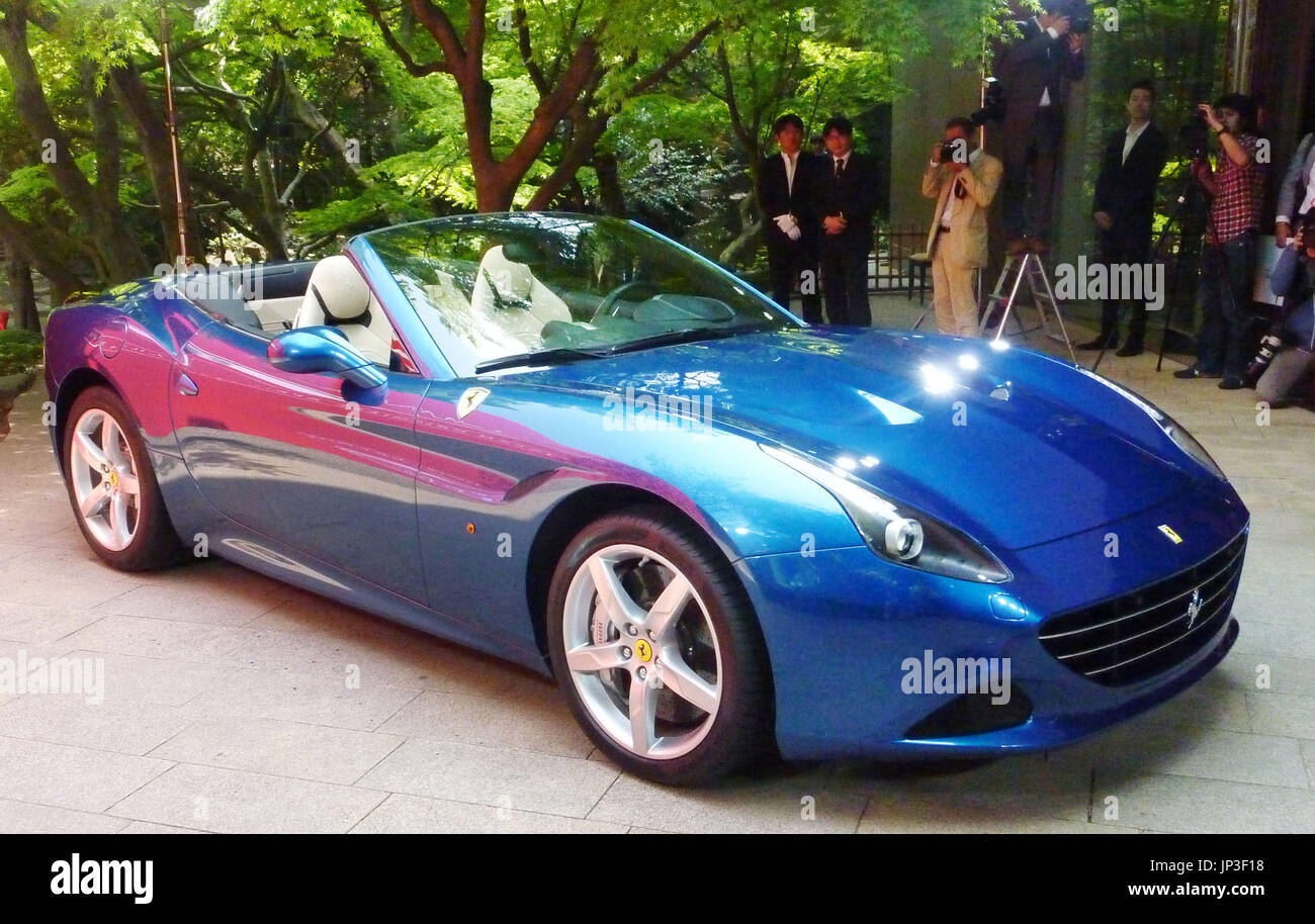 TOKYO, Japan - Ferrari Japan unveils the new California T, the ...