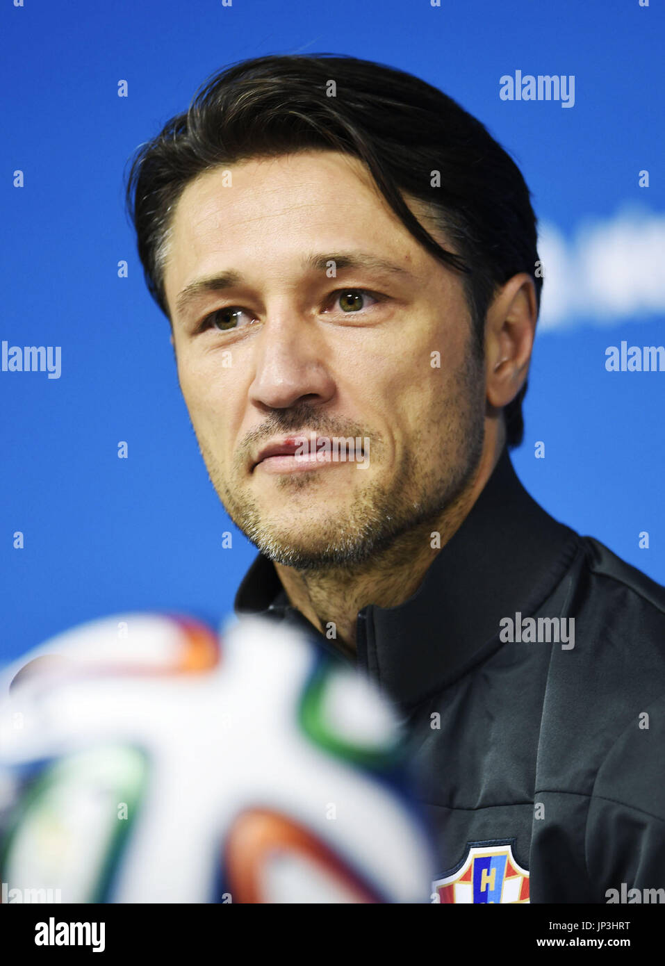 SAO PAULO, Brazil - Croatia coach Niko Kovac holds a press conference ...