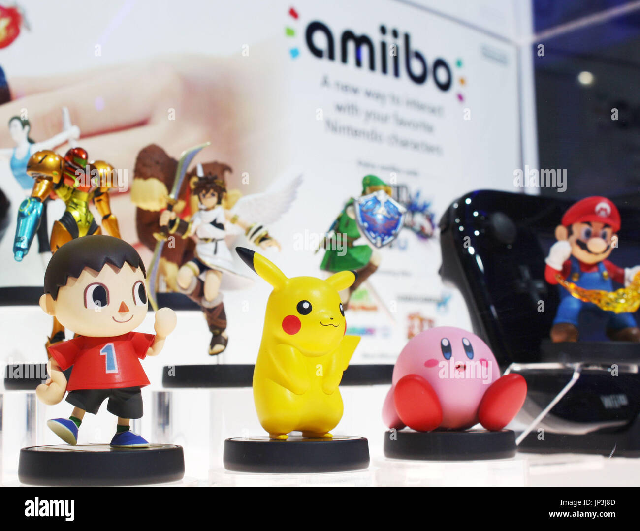 LOS ANGELES, United States - Nintendo Co.'s "amiibo" toys, figures ...