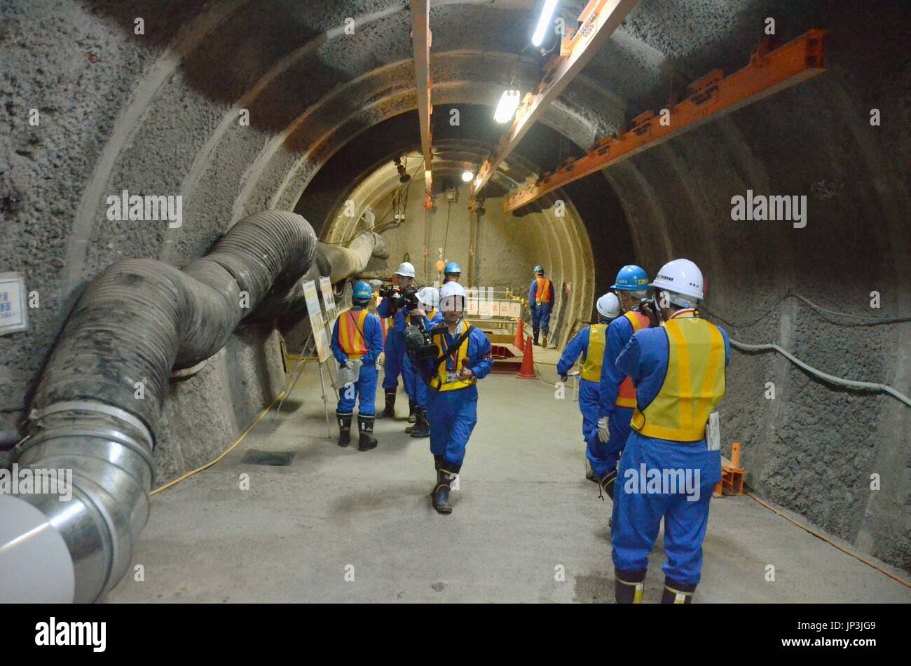 ASAHIKAWA, Japan - The Japan Atomic Energy Agency's Horonobe ...