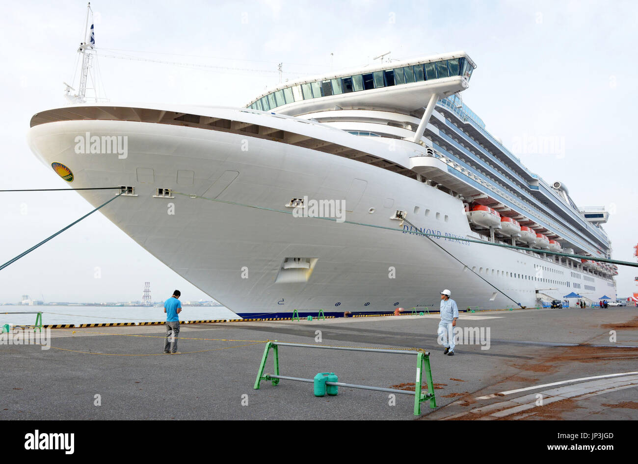 YONAGO, Japan - Diamond Princess cruise ship makes a port call in ...