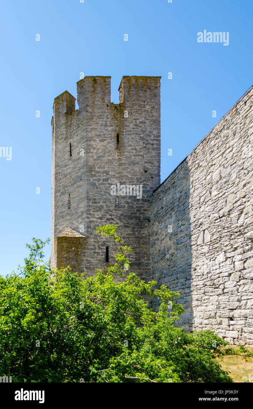 One of the many towers in the ring wall Stock Photo - Alamy