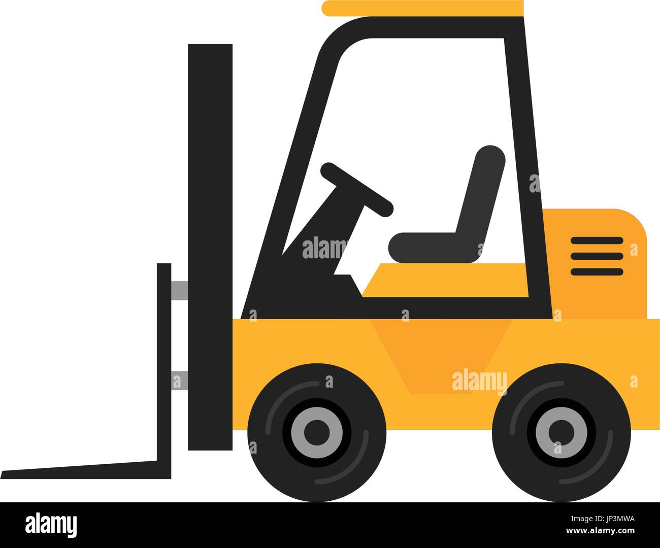 Forklift vector hi-res stock photography and images - Alamy