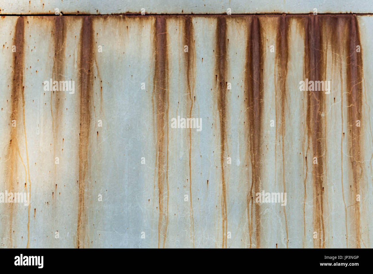 A rusty corrugated iron metal texture. Horizontal image Stock Photo - Alamy