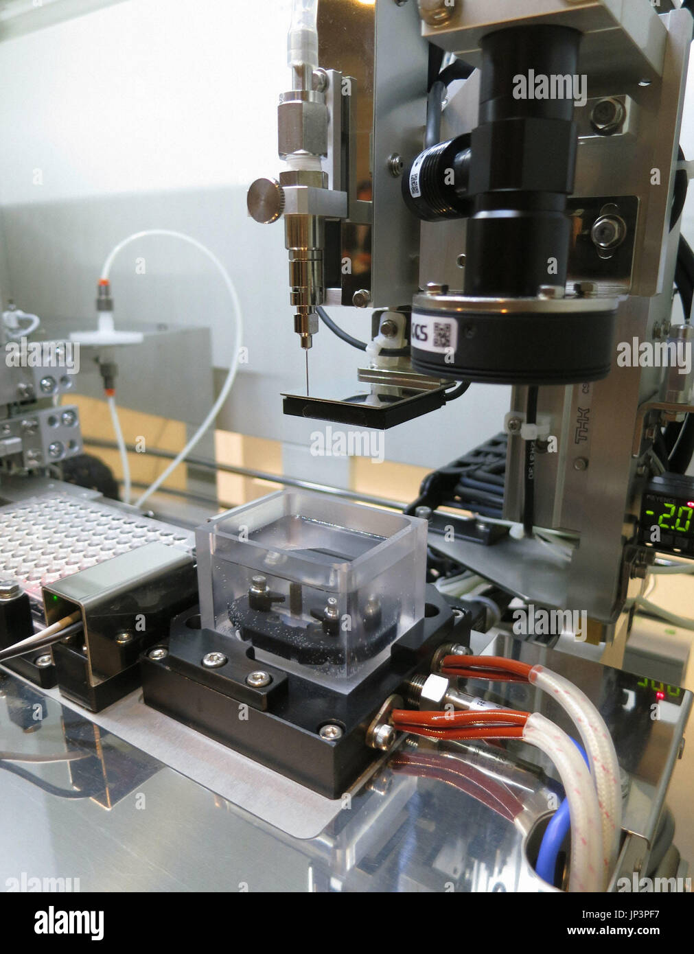 TOKYO, Japan - A three-dimensional bio-printer developed by Cyfuse ...