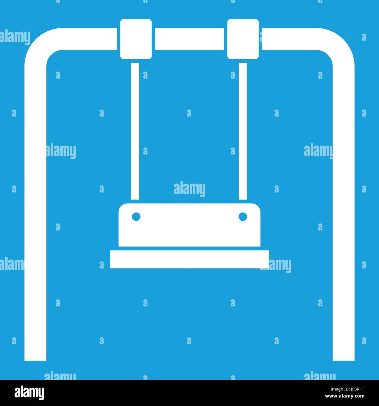 Swing icon white Stock Vector Image & Art - Alamy