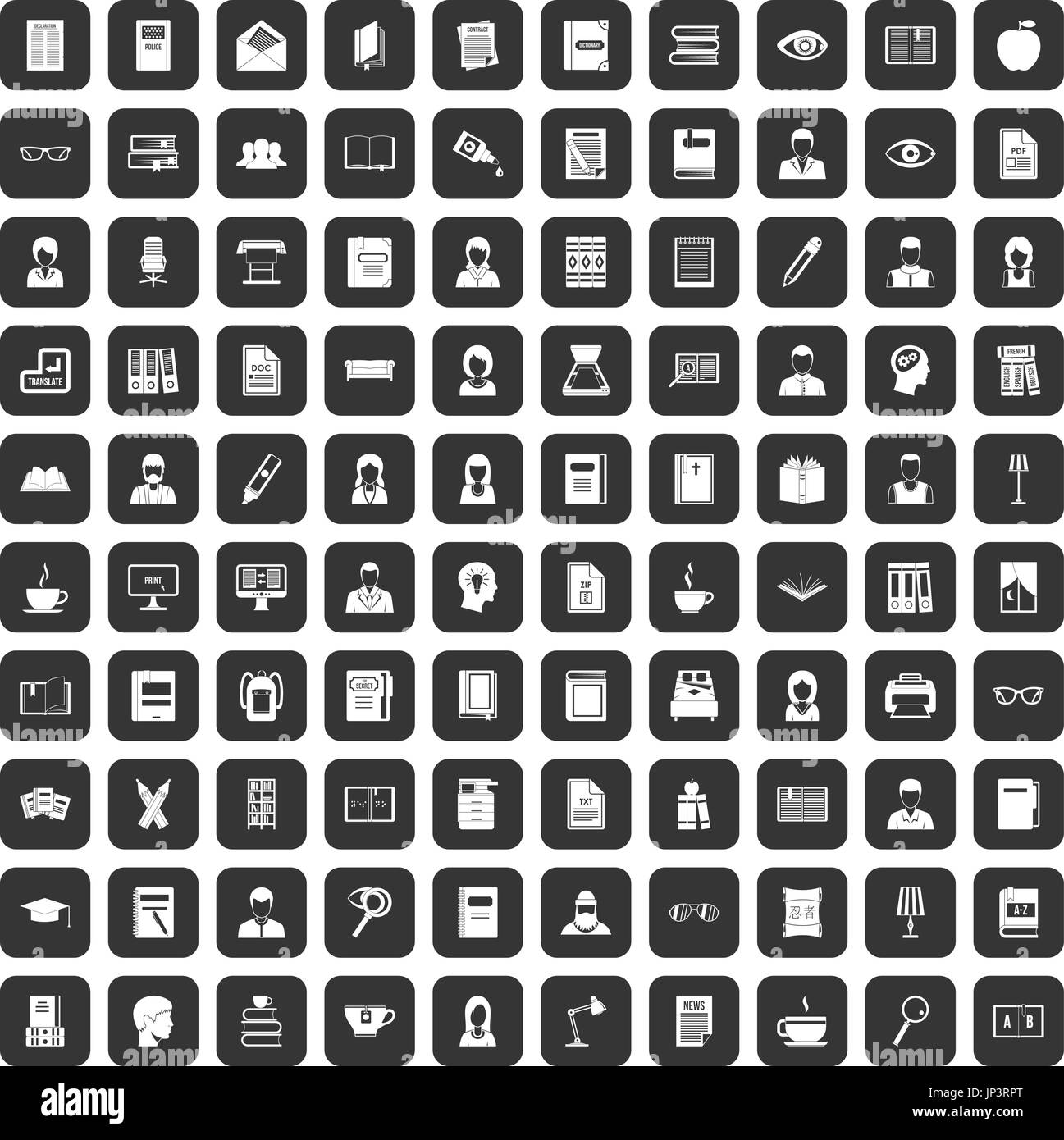 Bookcase reader Black and White Stock Photos & Images - Alamy