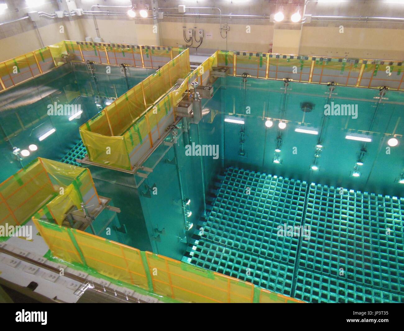 SAPPORO, Japan - The spent fuel pool at the No. 3 reactor of the Tomari ...