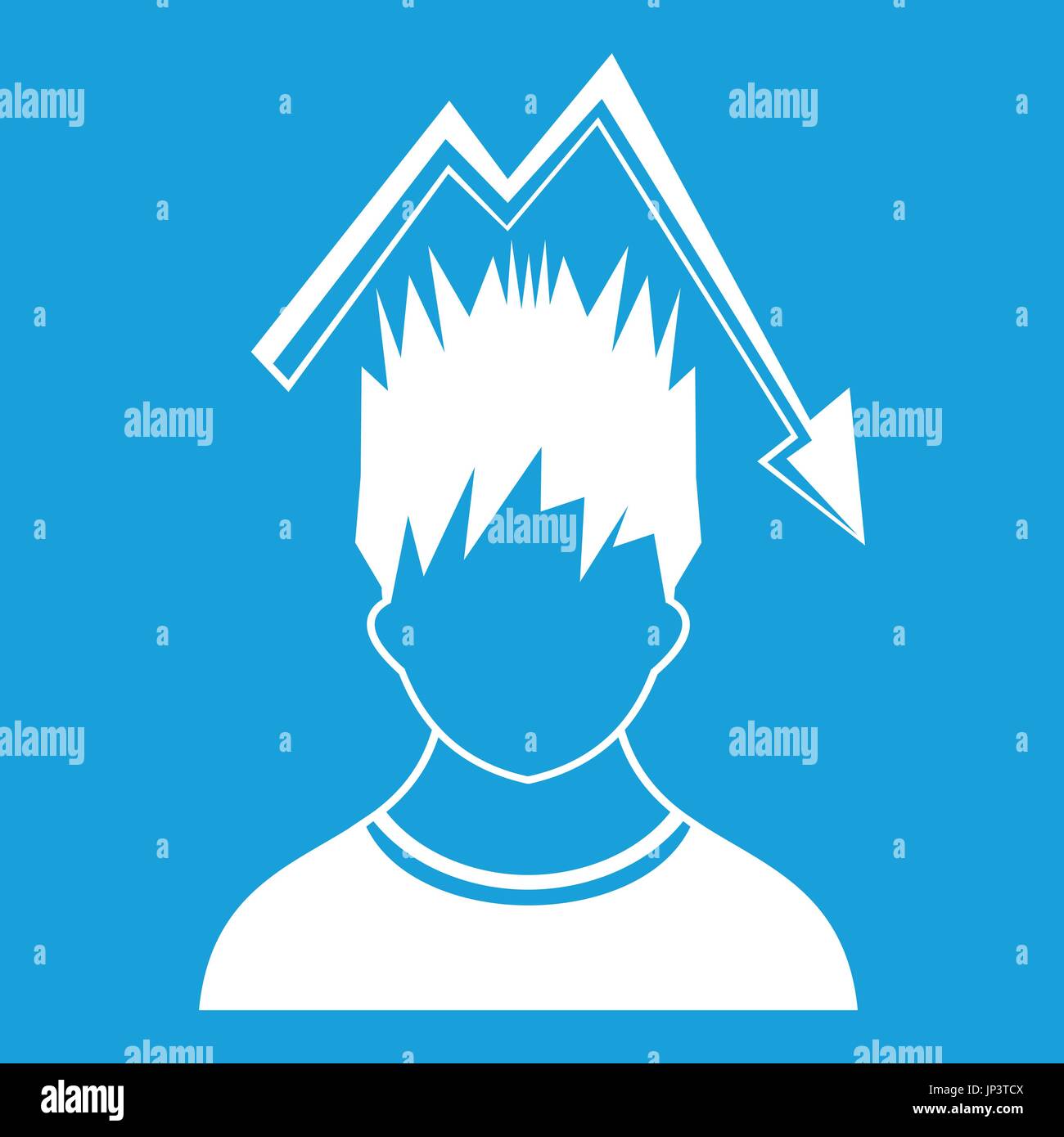 Person falling over Stock Vector Images - Alamy