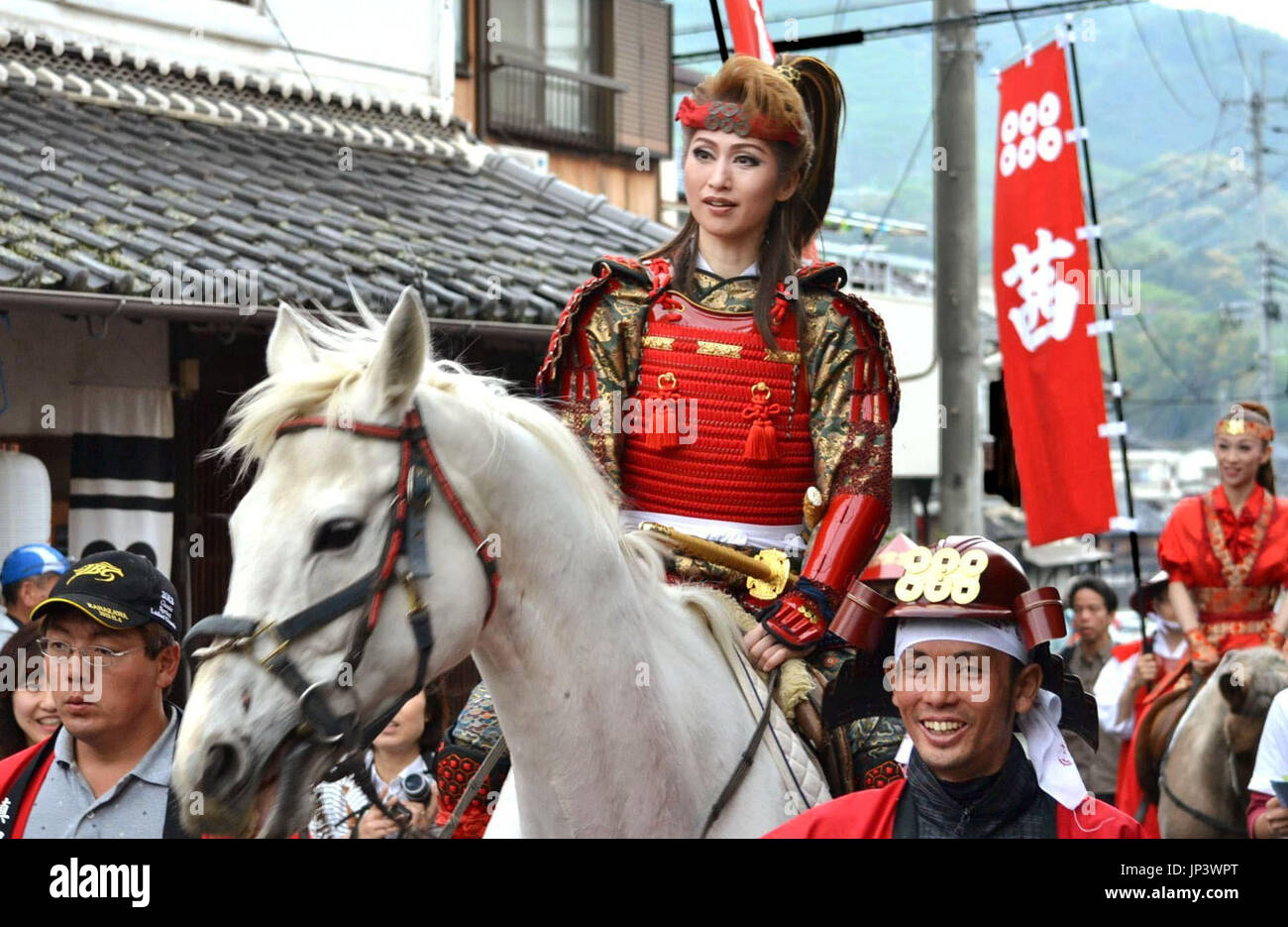 HASHIMOTO, Japan - Noboru Oka, an OSK Revue star, takes part in a ...