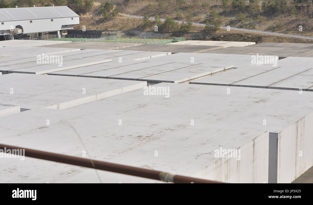 ROKKASHO, Japan - Low-level radioactive waste from nuclear power plants ...