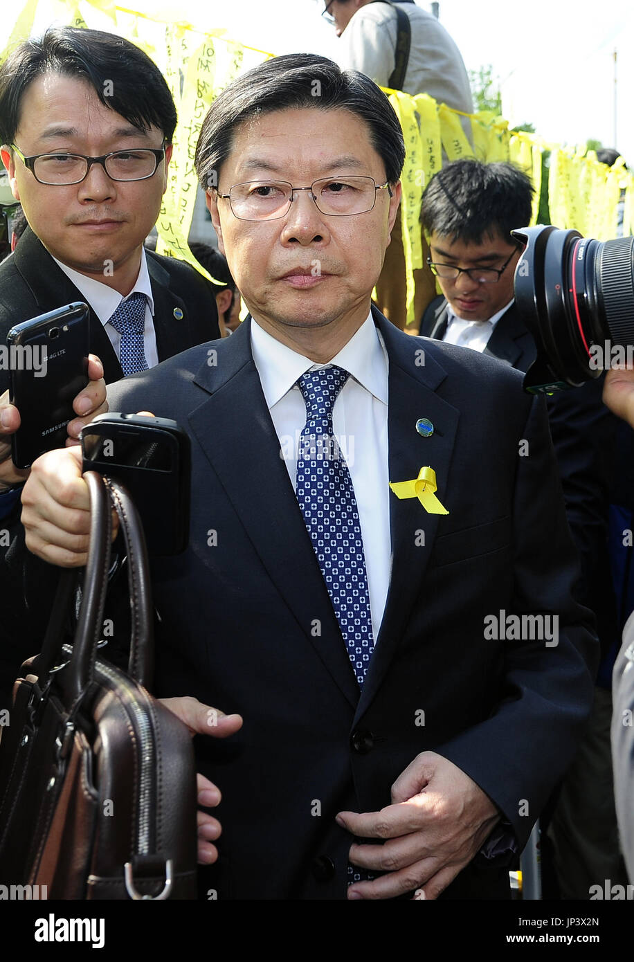 SEOUL, South Korea - Gil Hwan Young, president of South Korean ...