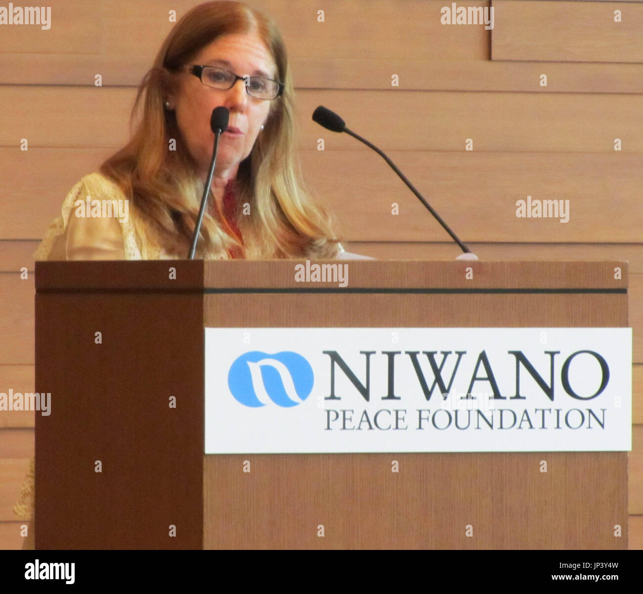TOKYO, Japan - Dena Merriam, a U.S. interfaith spiritual leader ...
