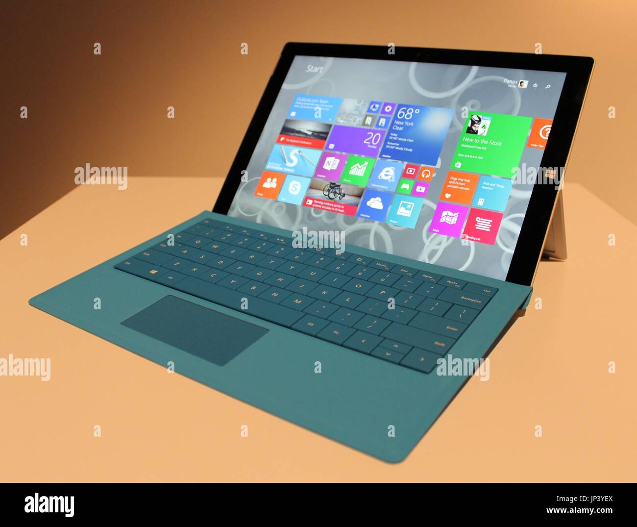 NEW YORK, the United States - Photo of Microsoft Corp.'s new Surface ...