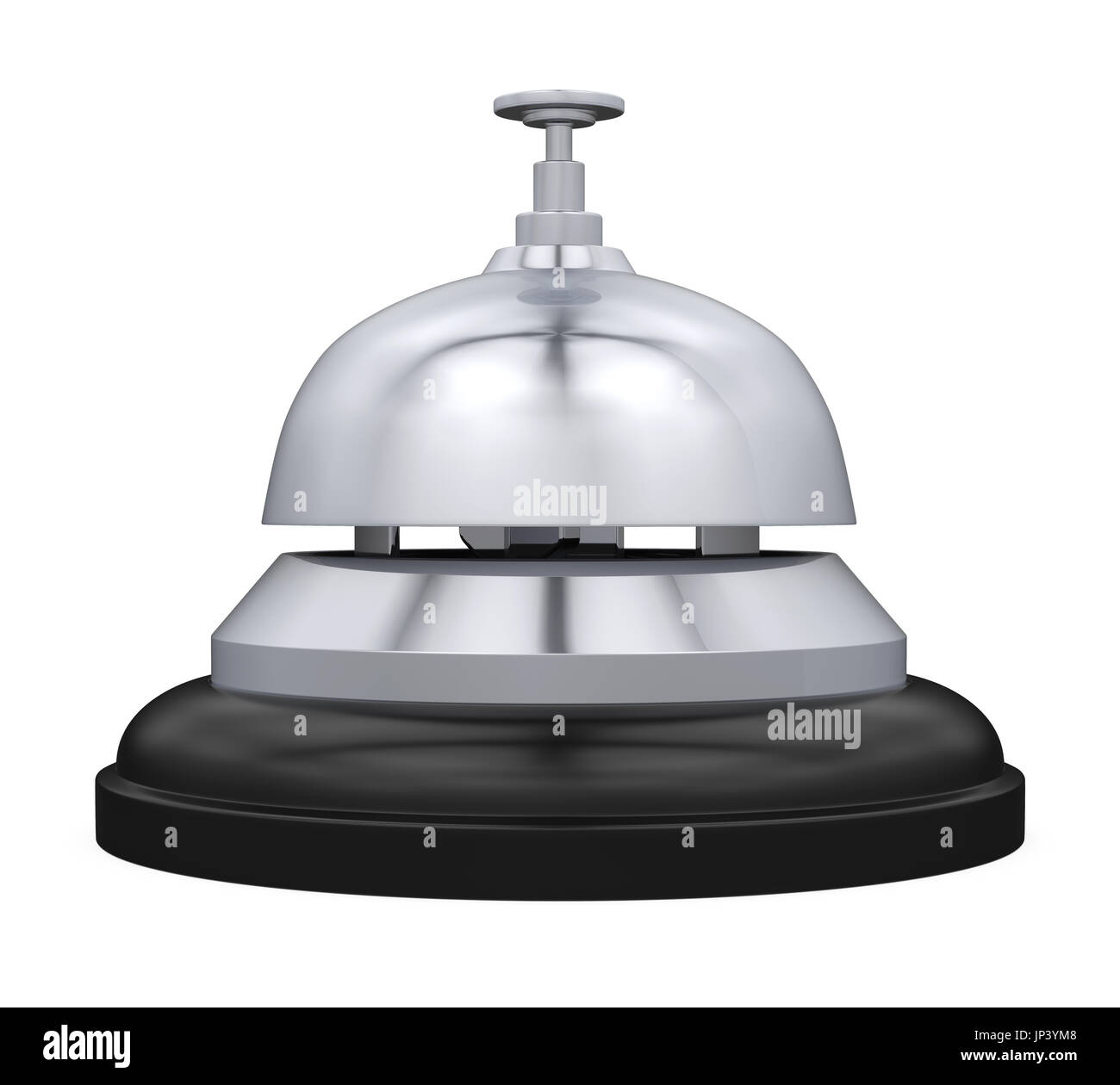 Reception Bell Isolated Stock Photo - Alamy