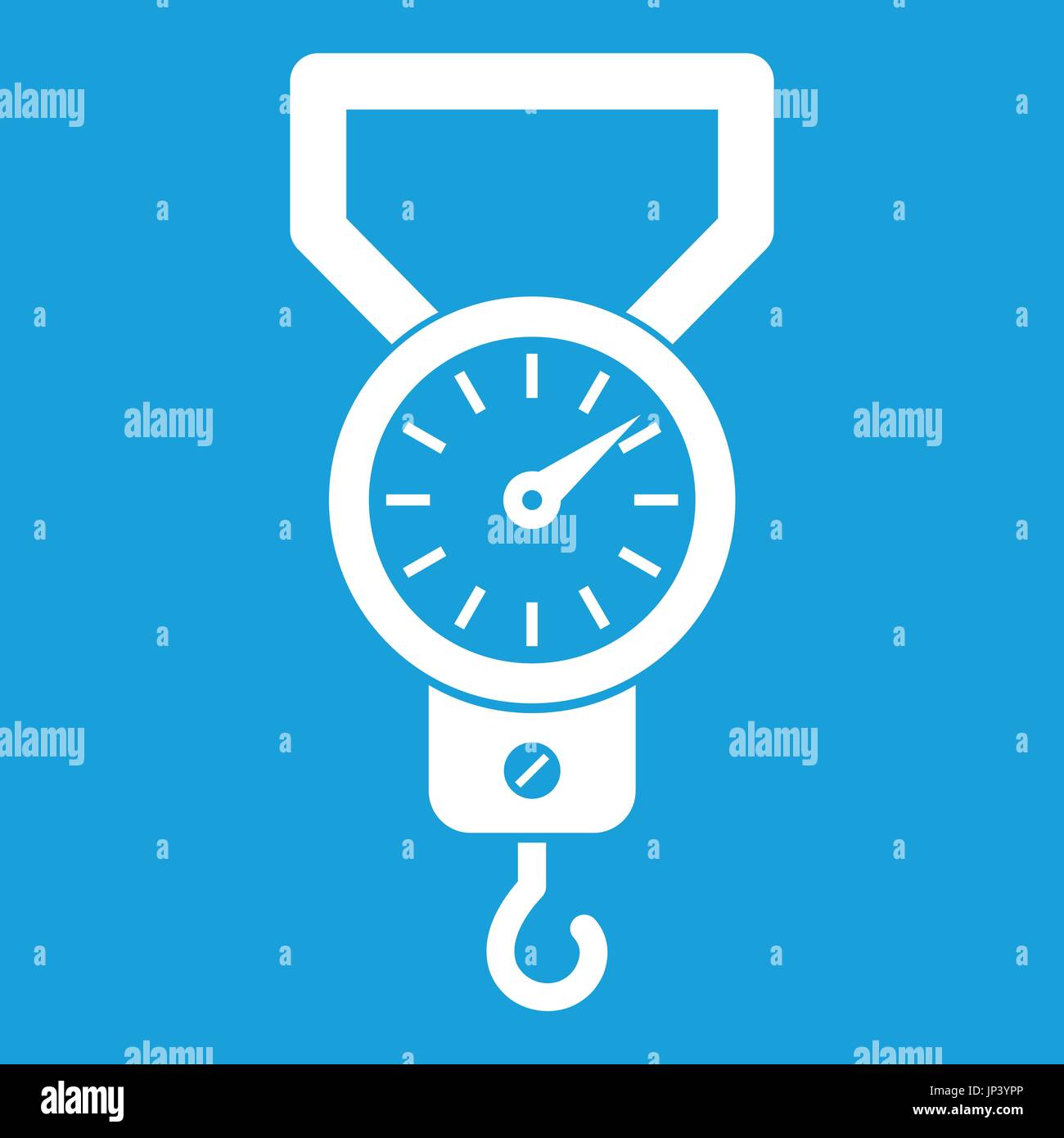 Spring scale icon white Stock Vector Image & Art - Alamy