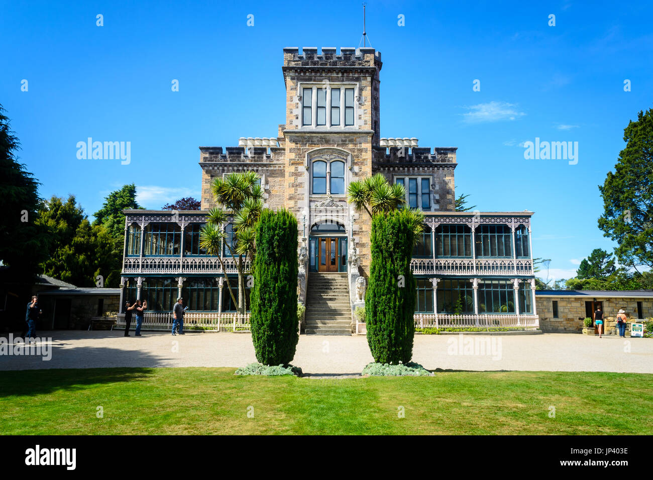 Larnach Castle, Dunedin, New Zealand Stock Photo - Alamy
