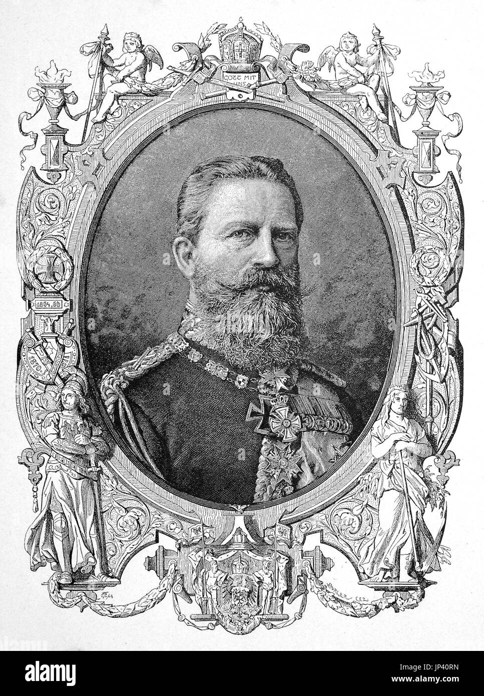 King frederick william iii prussia Black and White Stock Photos ...